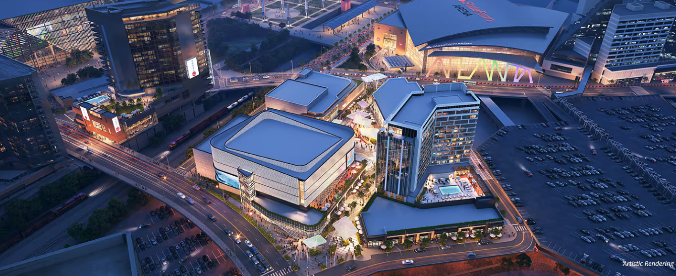 Immersive Dome Rises at Centennial Yards, Promising a New Entertainment Era in Atlanta